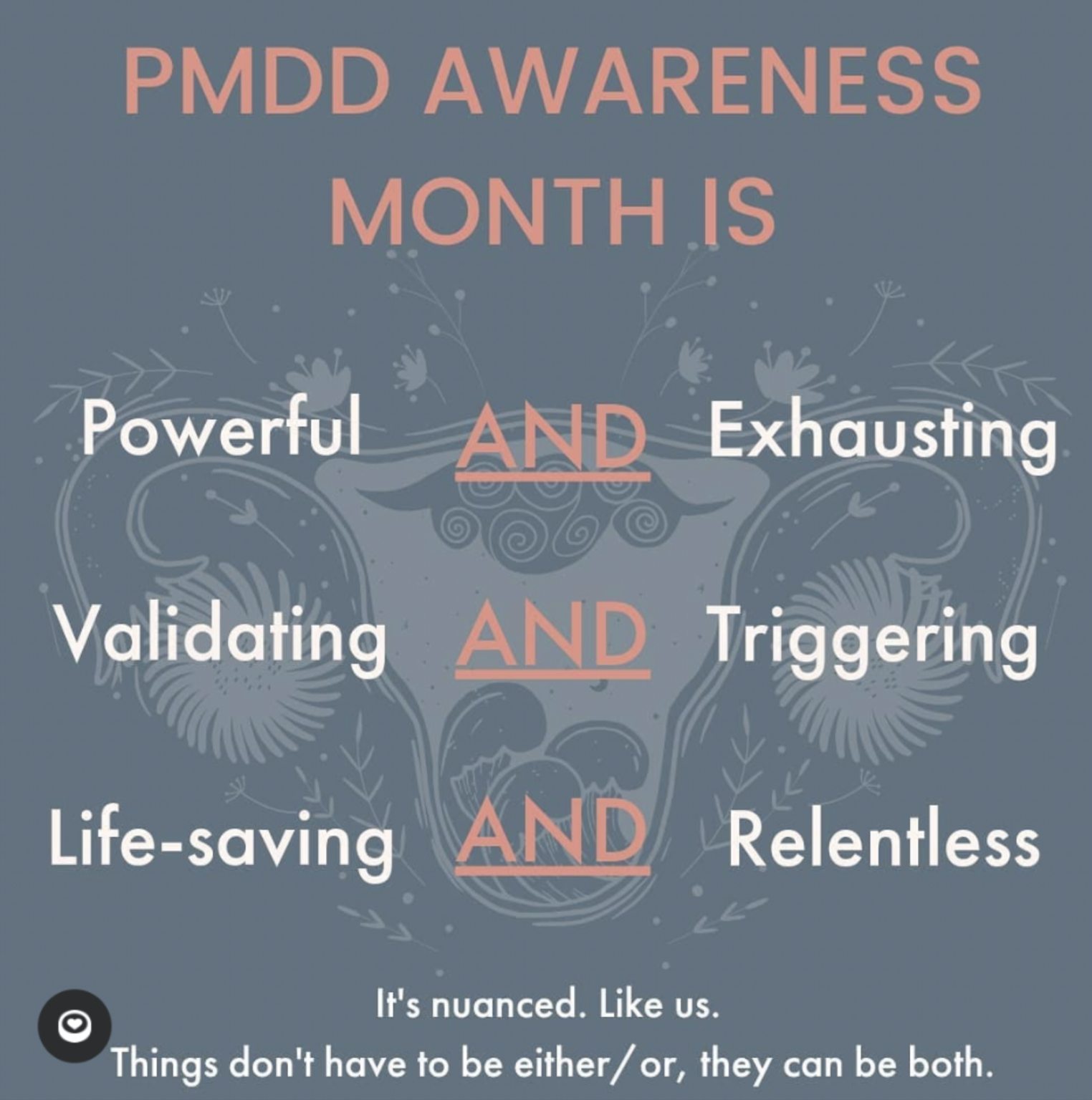 PMDD Awareness Month: Day 30- Reflection – Leaping Loops